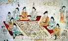 Shaanxi History Museum Pictures: Tang Dynasty Murals