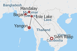 Cambodia Tours, Holidays Packages to Siem Reap, Angkor Wat, Phnom Penh
