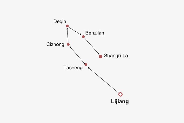 12 Days Lijiang In-depth Tour to Tacheng, Cizhong, Deqin, Benzilan