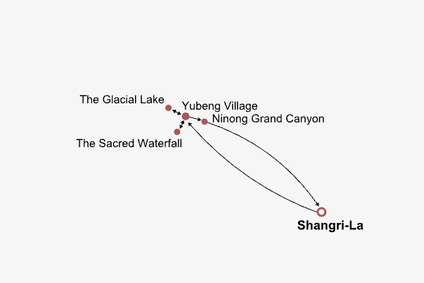 4-Day Private Yubeng Village Hiking Tour from Shangri-La