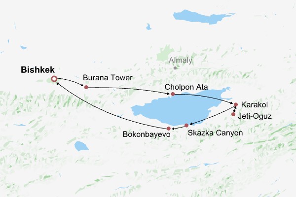 Kyrgyzstan Vacation Packages: Bishkek, Issyk-Kul Lake, Karakol