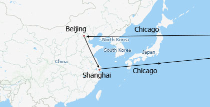 China Tour Packages from USA: New York, San Francisco, Los Angeles